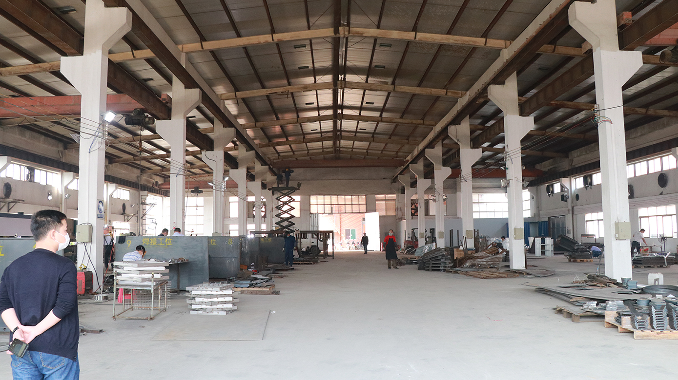 Custom processing galvanized heavy steel structure fabrication - YOCO ...