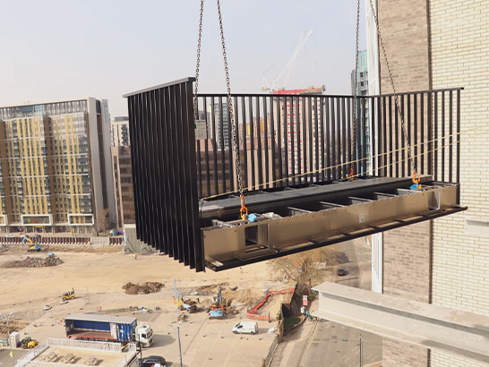 Pre-Assembled steel Balconies Direct from CNCT